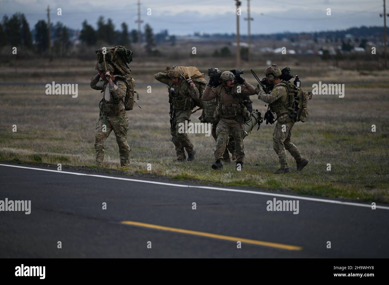 Special Tactics operators assigned to the 22nd Special Tactics Squadron ...