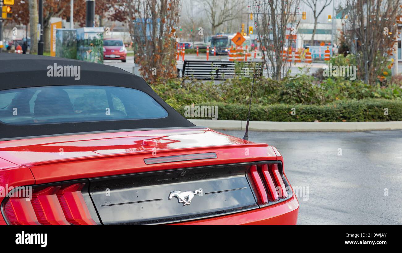 Rear view mustang hi-res stock photography and images - Alamy