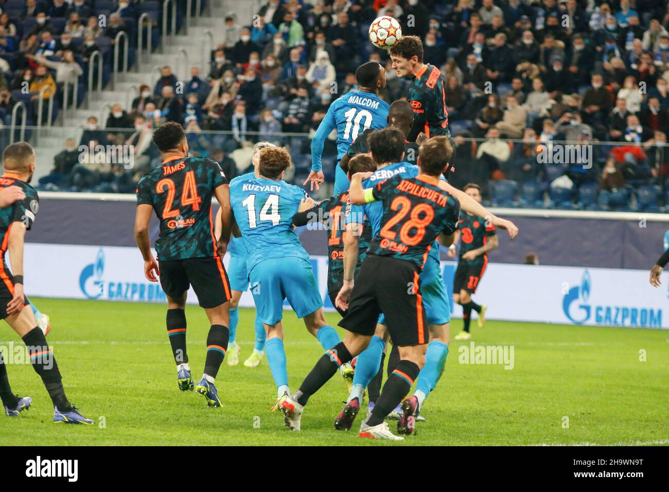 Saint Petersburg, Russia. 08th Dec, 2021. Malcom Filipe Silva de Oliveira, commonly known as ...