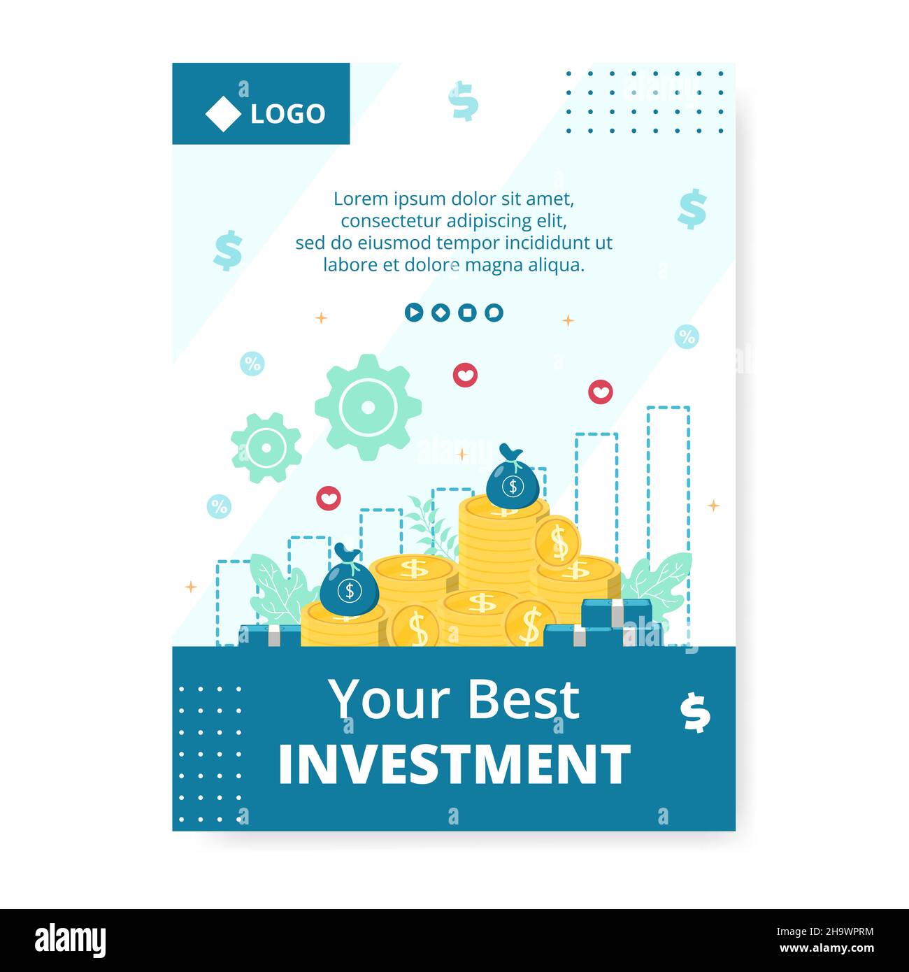 Money management poster Stock Vector Images - Alamy