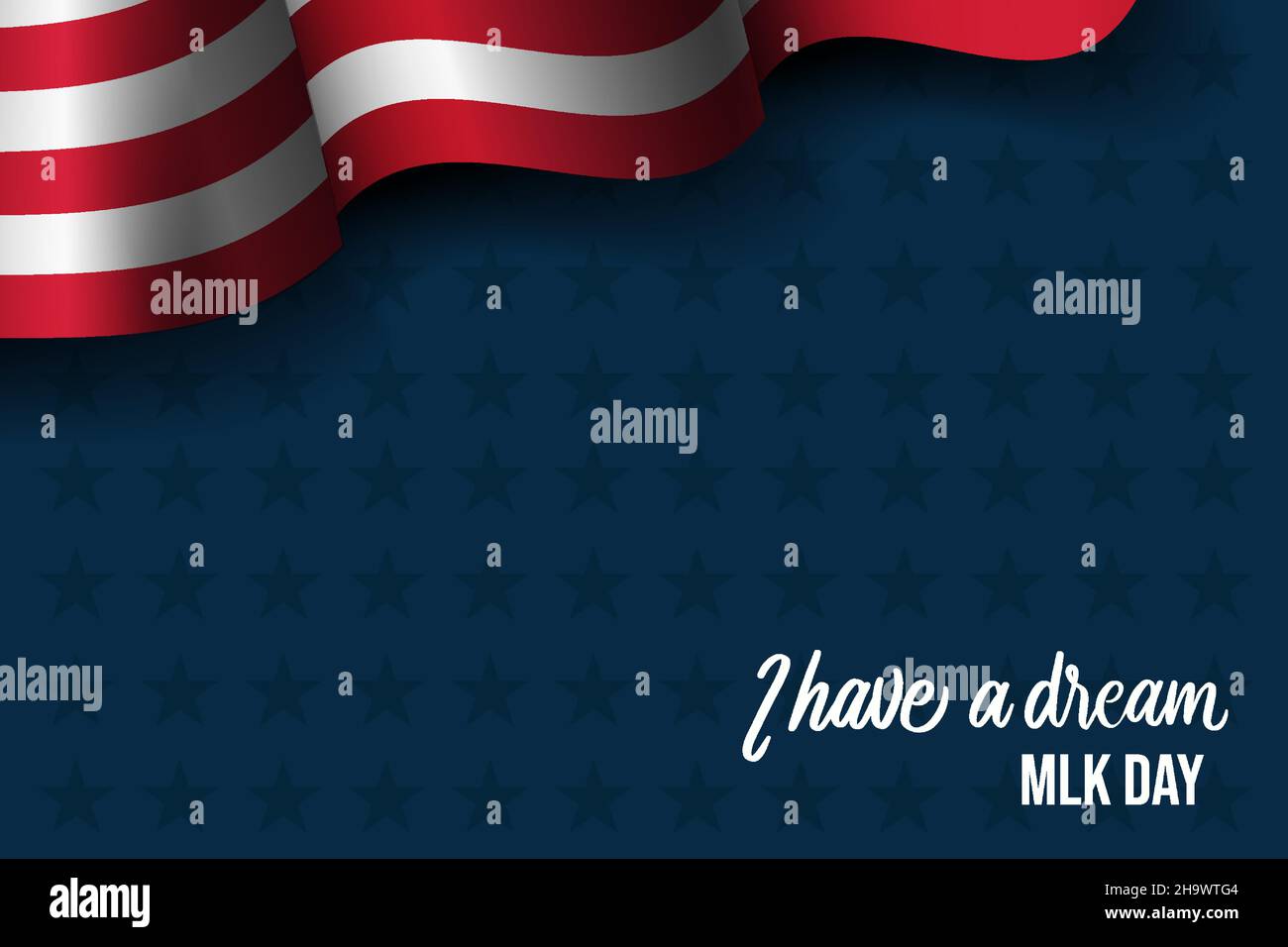 I have a dream, Martin luther king day background with copy space area ...