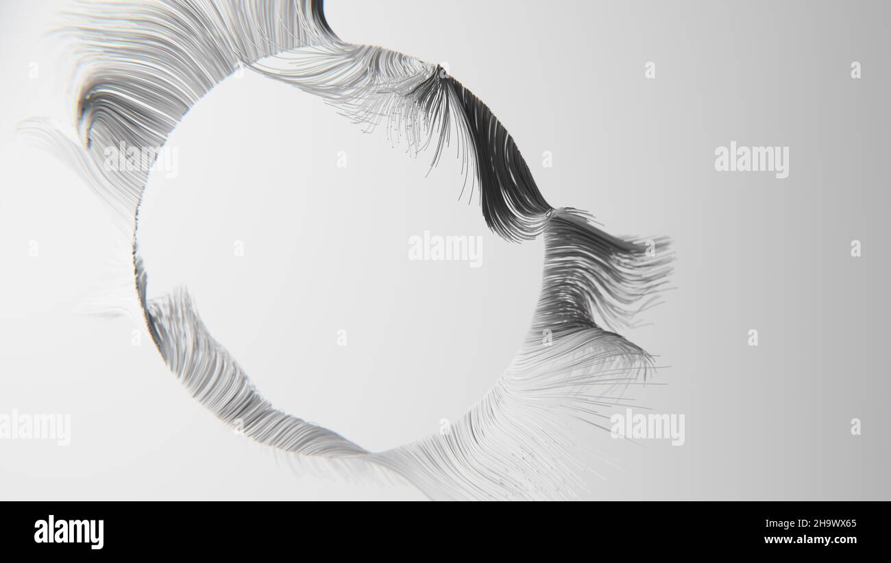 Realistic 3D illustration of an abstract structure Stock Photo - Alamy