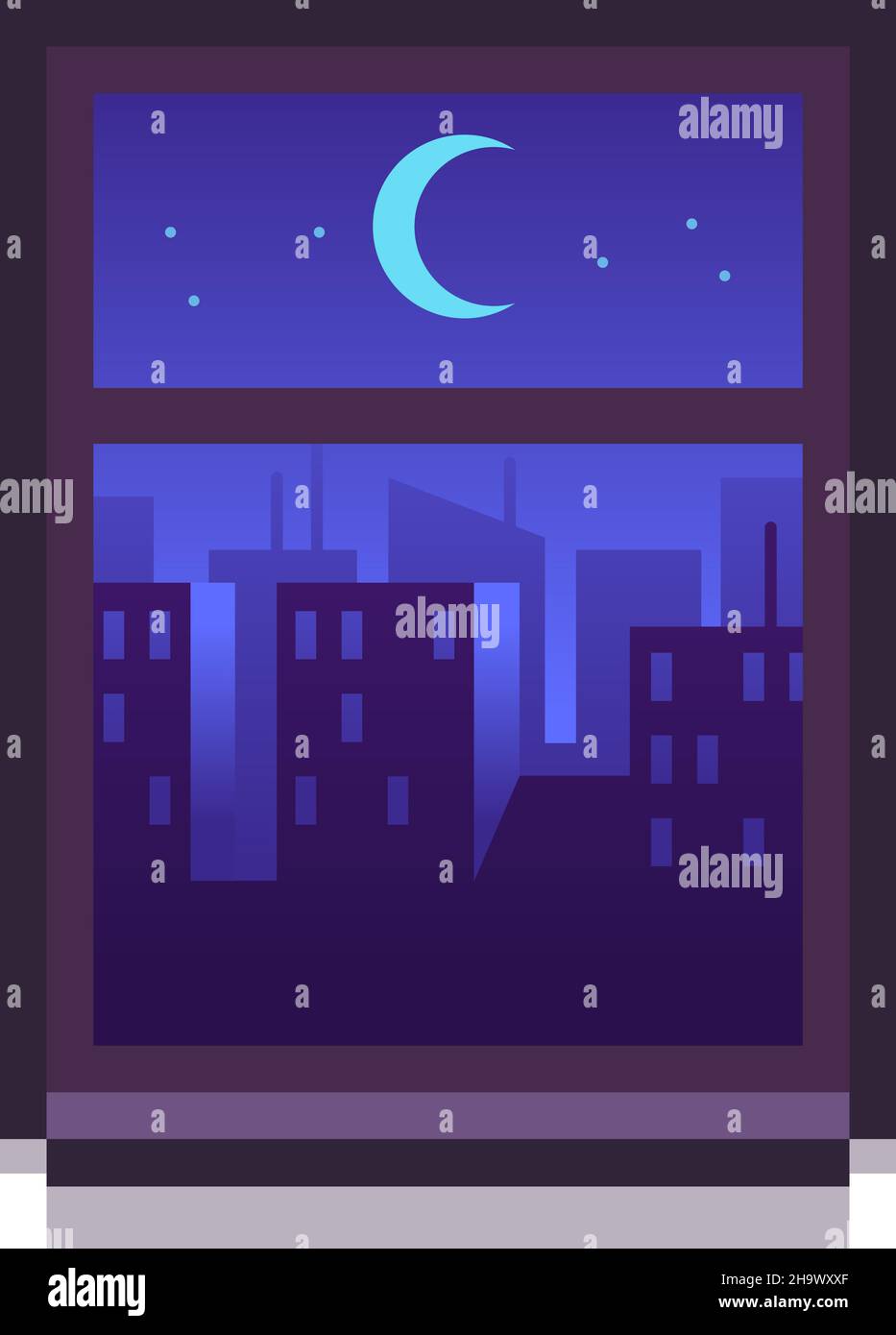 View from room in Stock Vector Images - Alamy