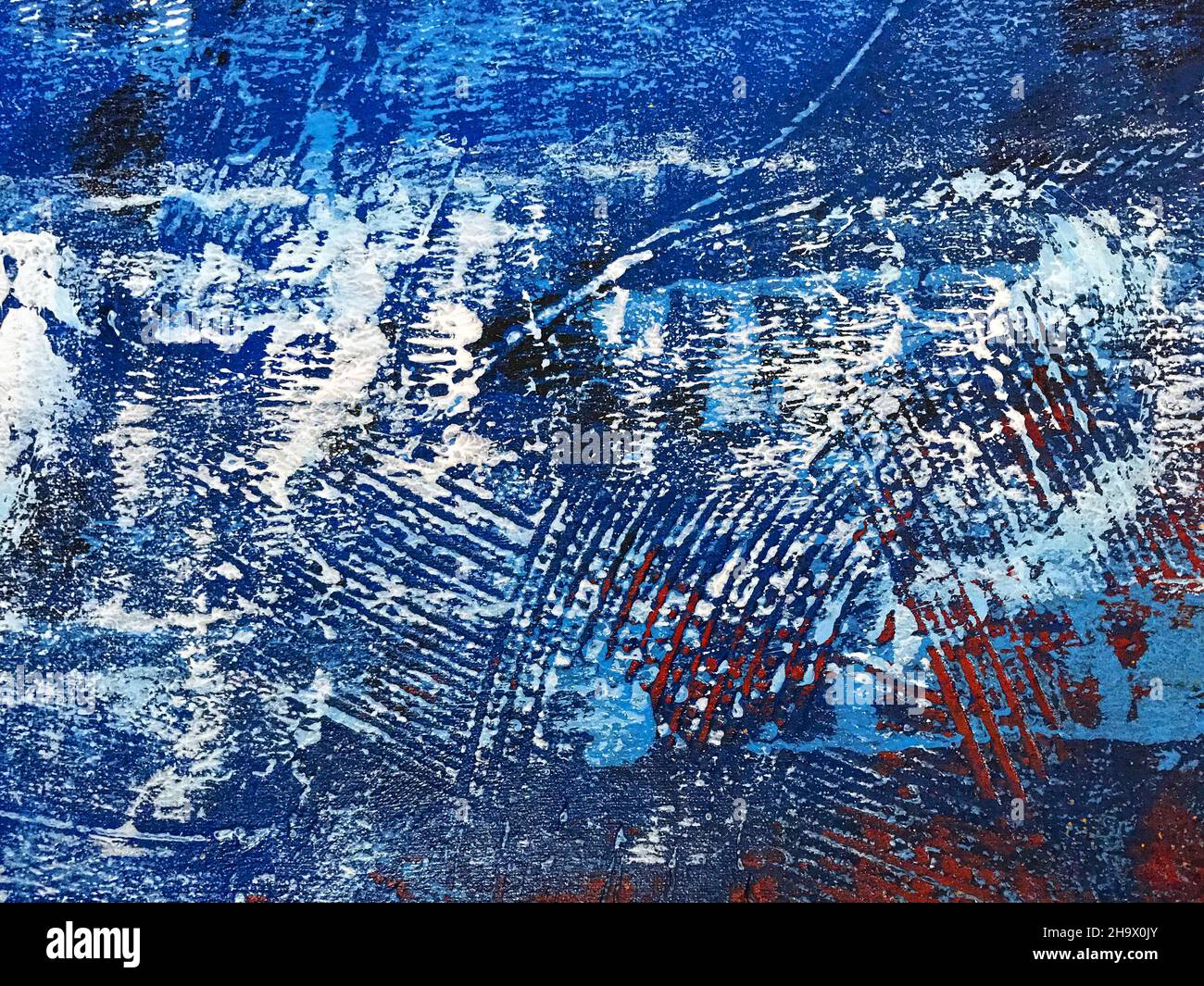 Navy Blue Abstract Background