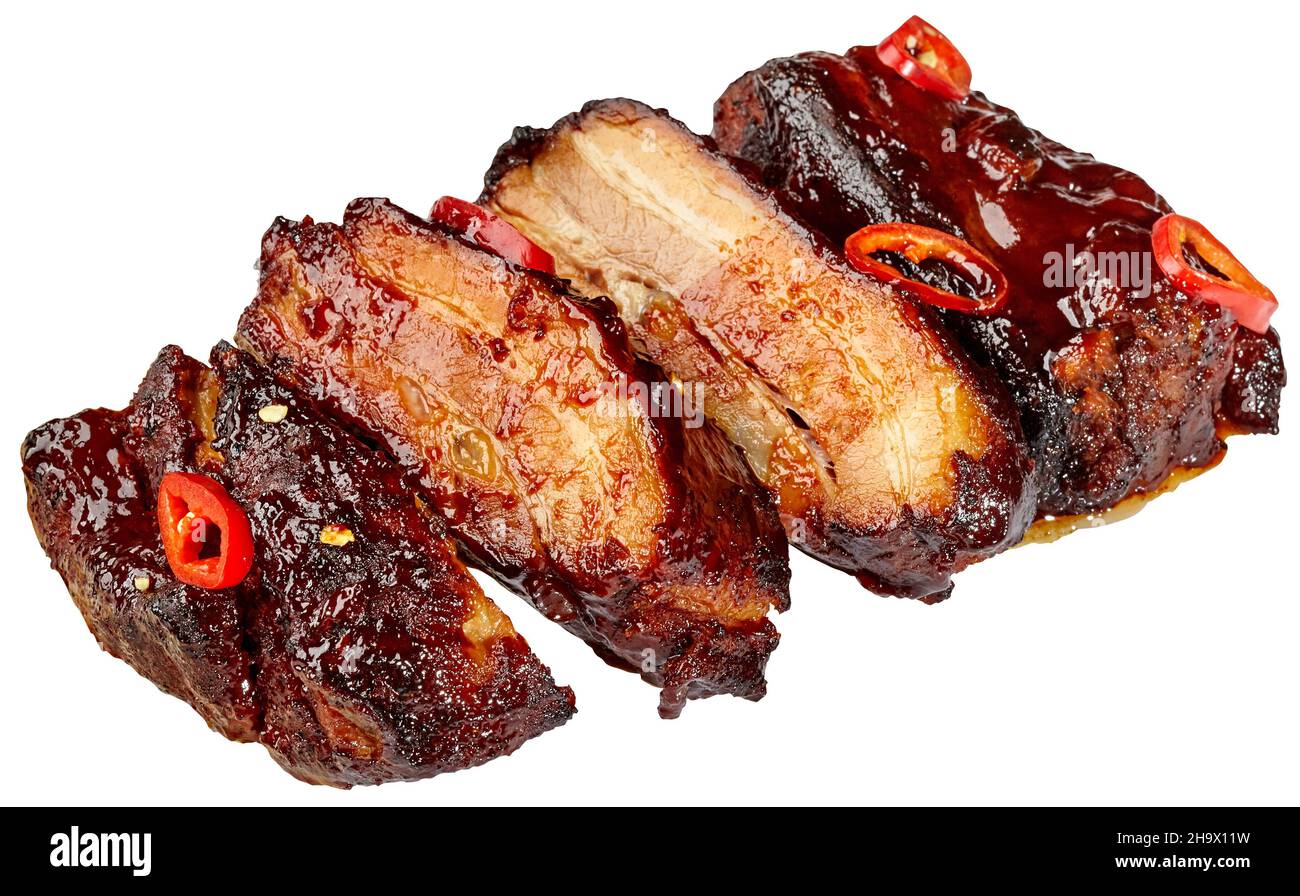 Seasoned pork belly ribs hi-res stock photography and images - Alamy