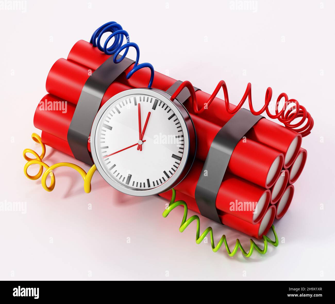 Explode clock hi-res stock photography and images - Alamy