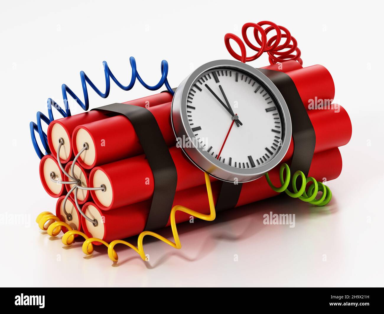 Ticking time bomb illustration hi-res stock photography and images - Alamy