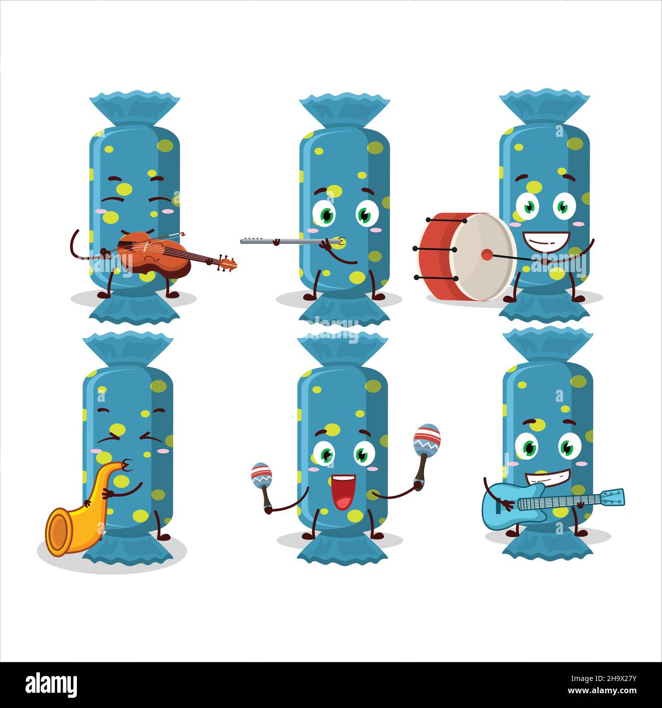 Long candies Stock Vector Images - Alamy