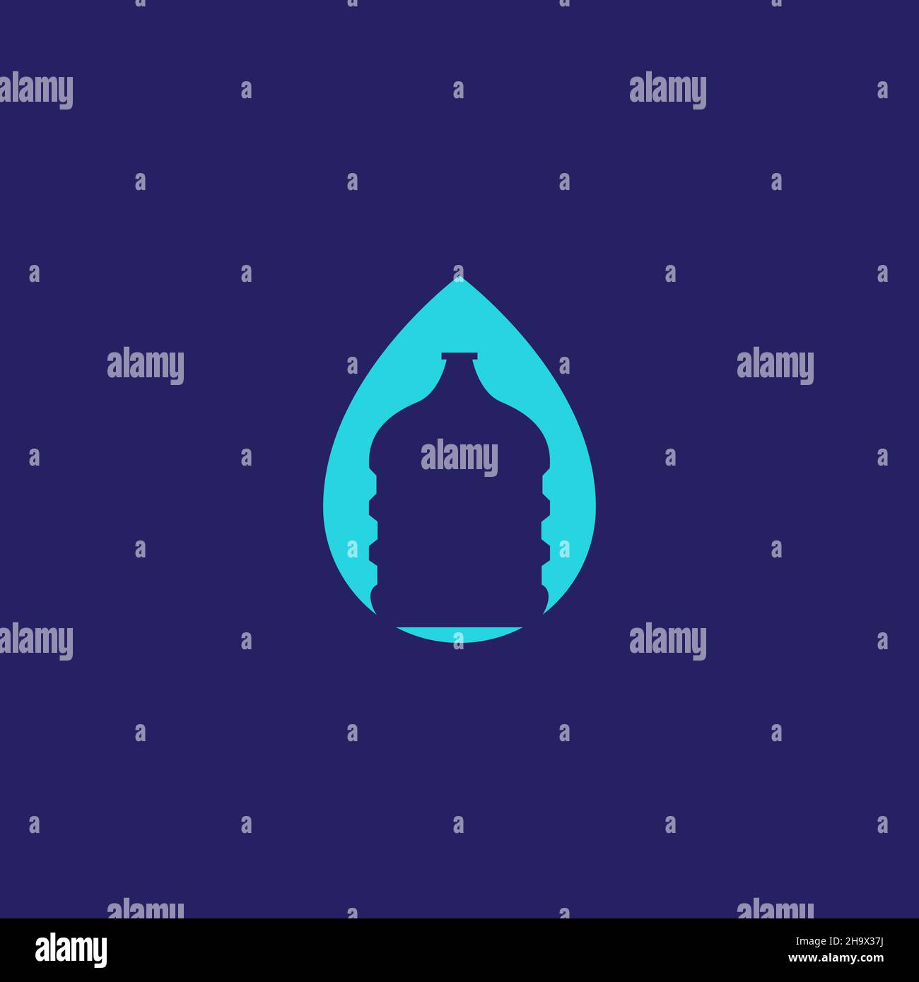 Water glass presentation Stock Vector Images - Alamy