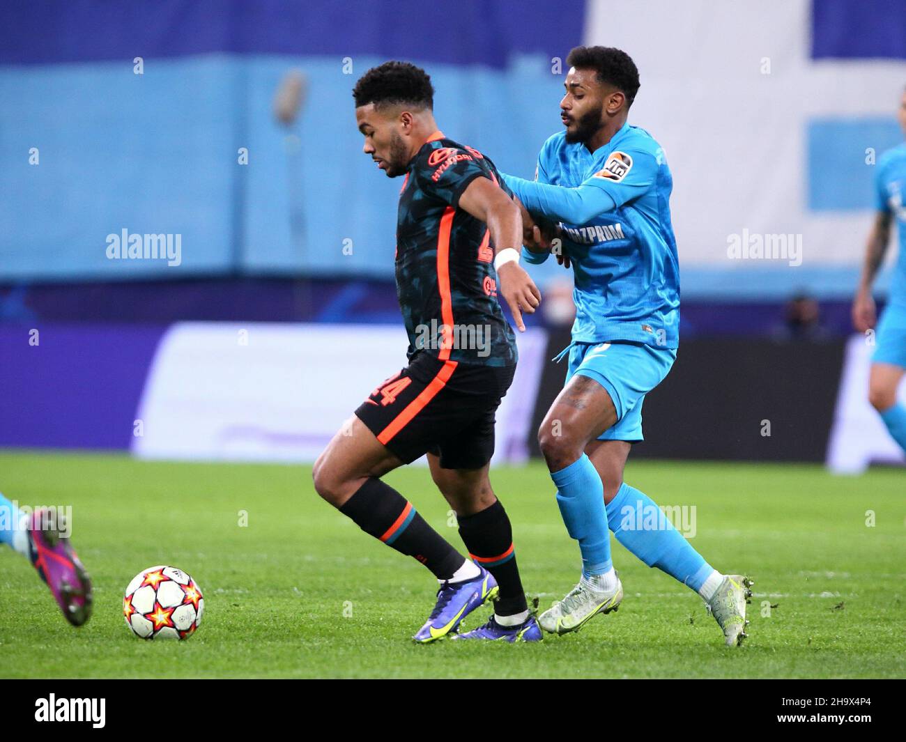 Saint Petersburg, Russia - 8 December 2021: Football, UEFA Champions ...