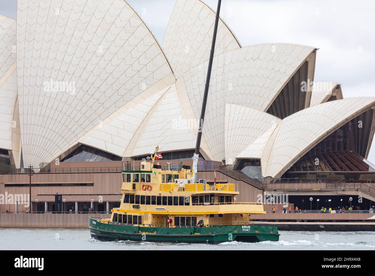 MV Sirius entered service 1984, one of the first fleet class of Sydney ...