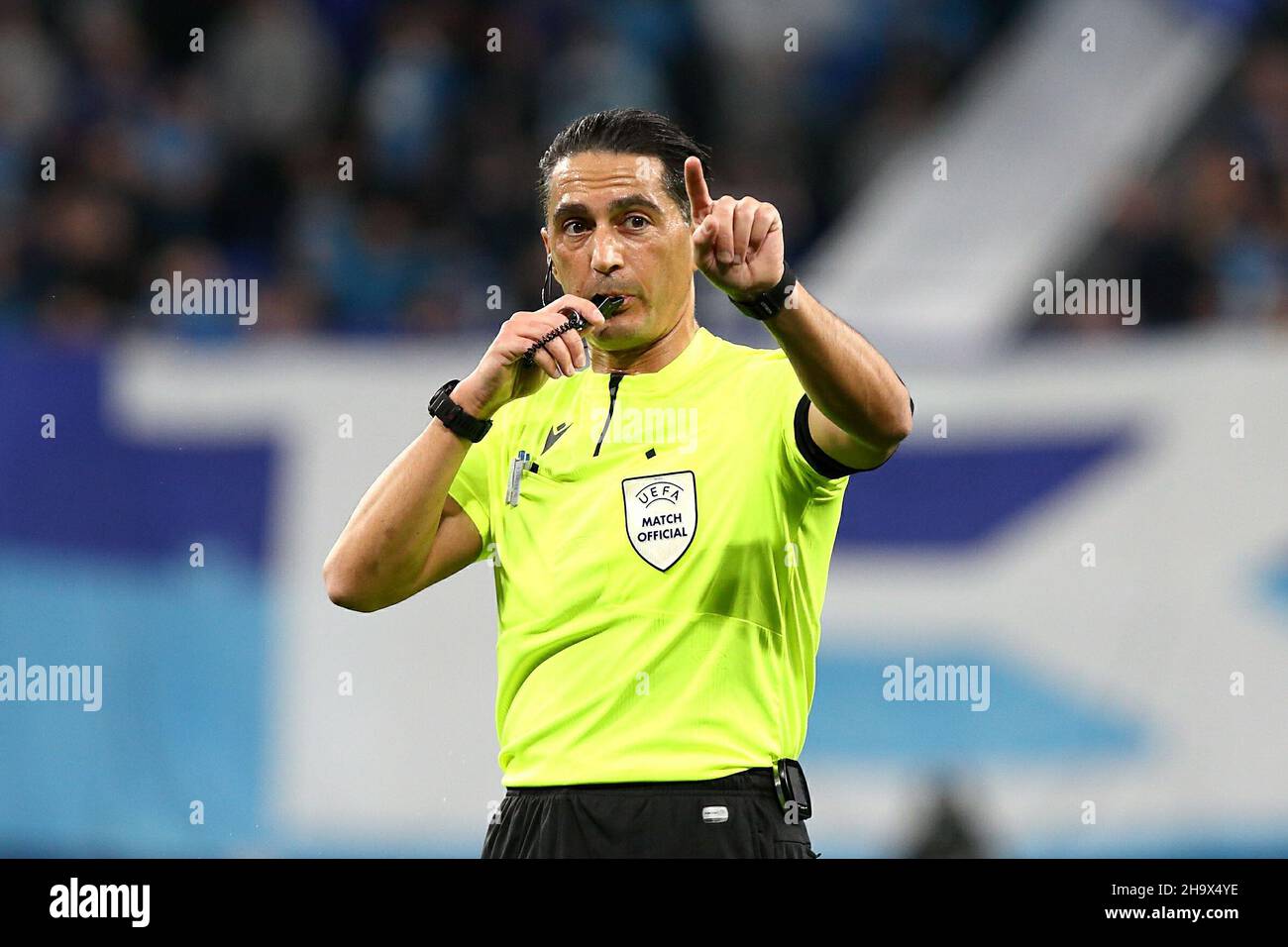 Saint Petersburg, Russia - 8 December 2021: Football, UEFA Champions ...