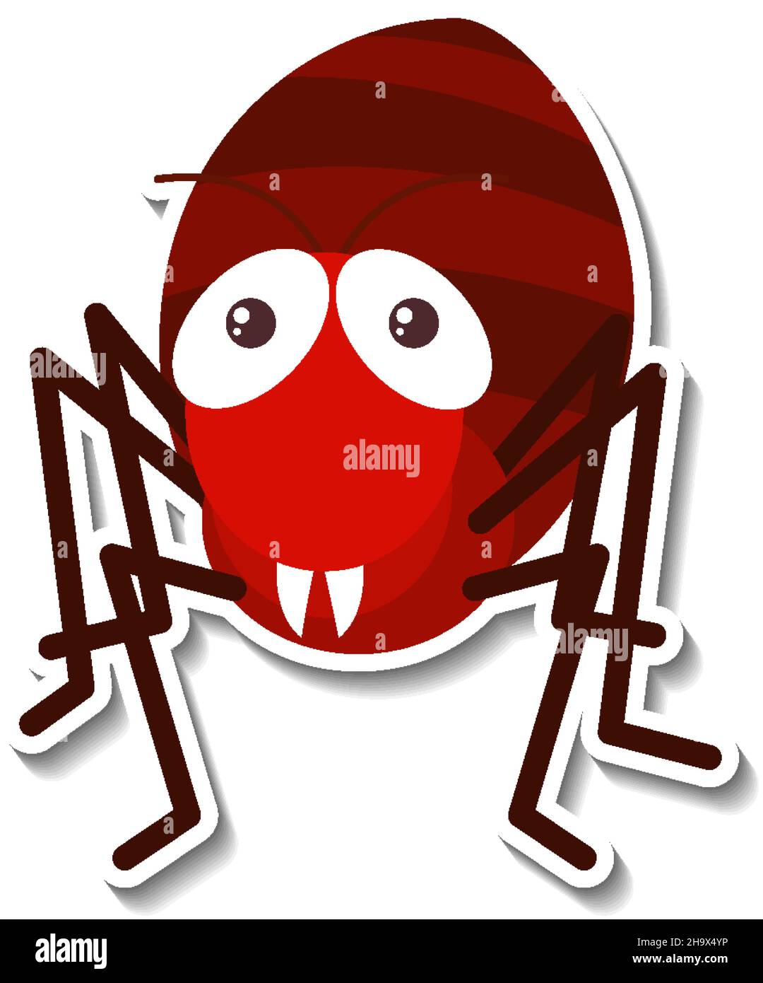 Cute Red Ant