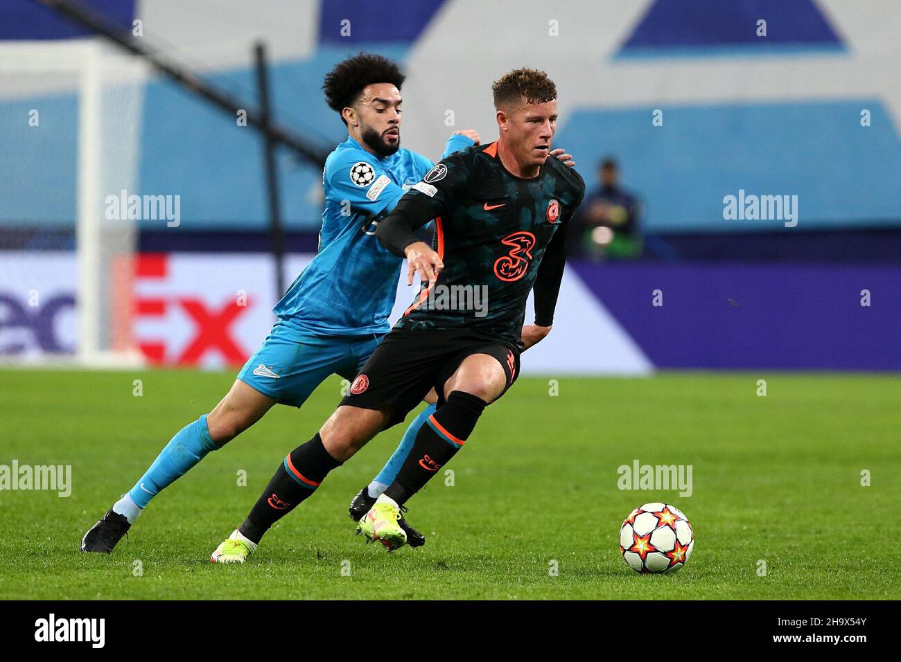 Saint Petersburg, Russia - 8 December 2021: Football, UEFA Champions ...