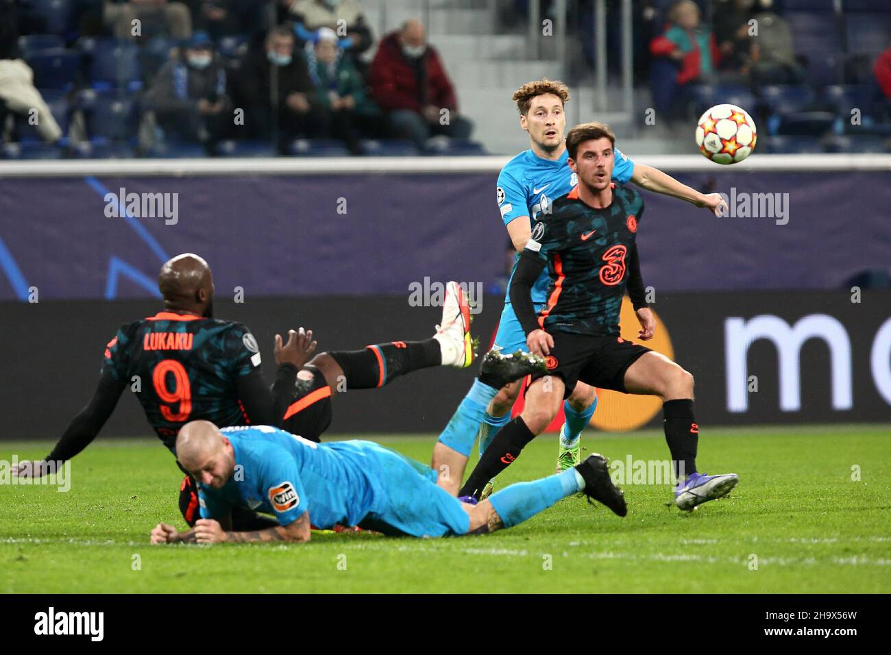 Saint Petersburg, Russia - 8 December 2021: Football, UEFA Champions ...