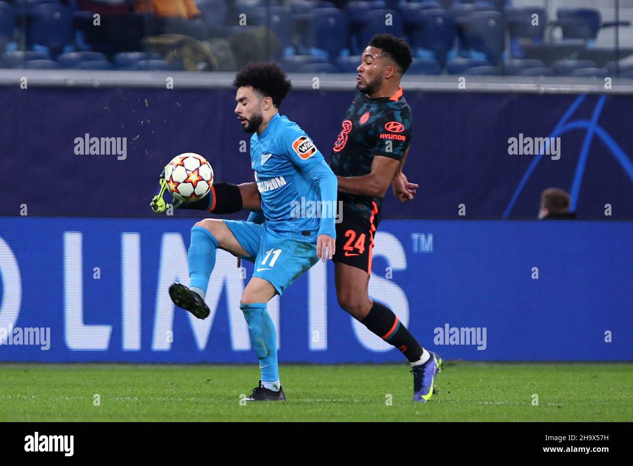 Saint Petersburg, Russia - 8 December 2021: Football, UEFA Champions ...