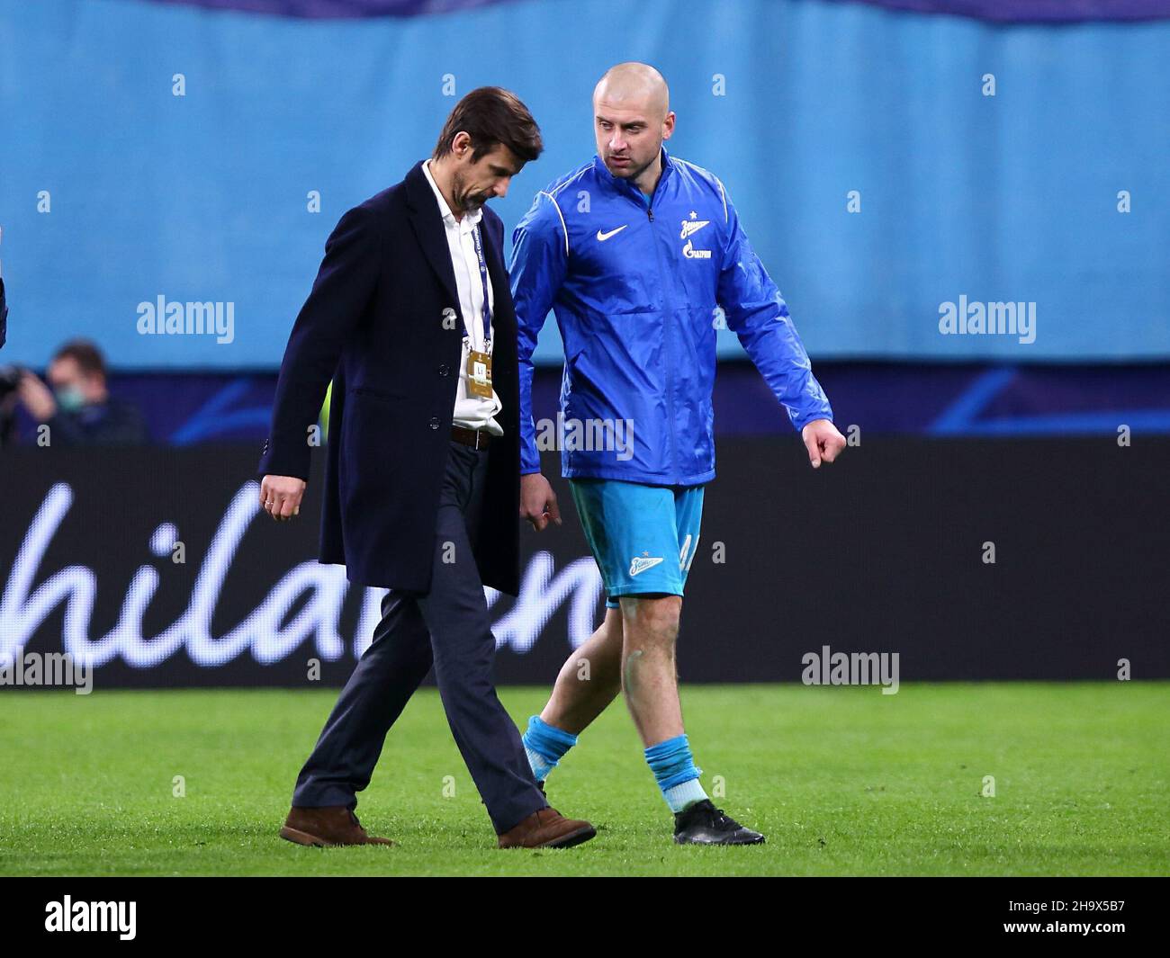 Saint Petersburg, Russia - 8 December 2021: Football, UEFA Champions ...