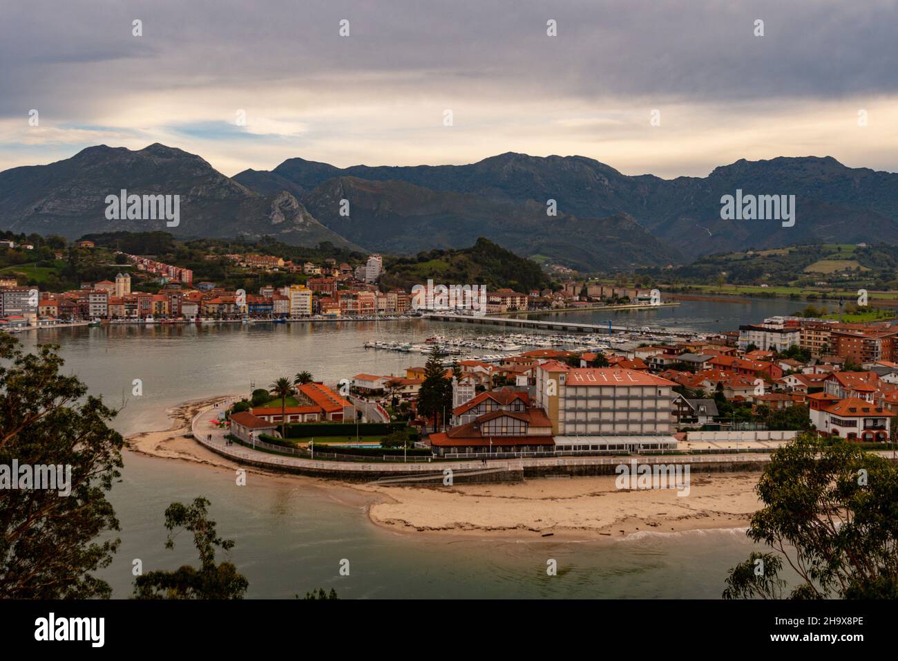 Ribadesella - council of the principality of Asturias - Spain Stock ...