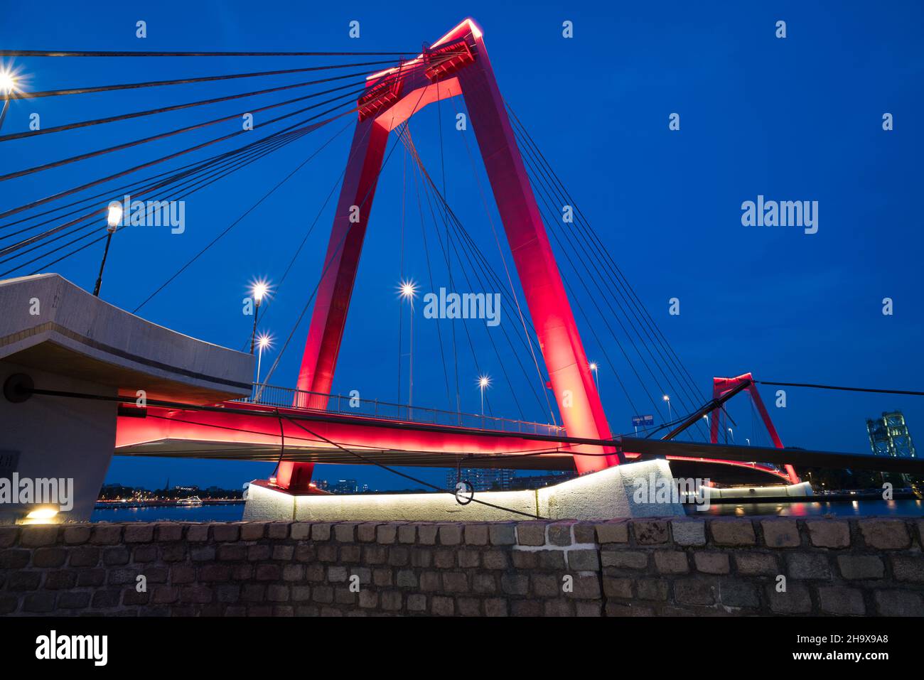 Red pylons hi-res stock photography and images - Alamy