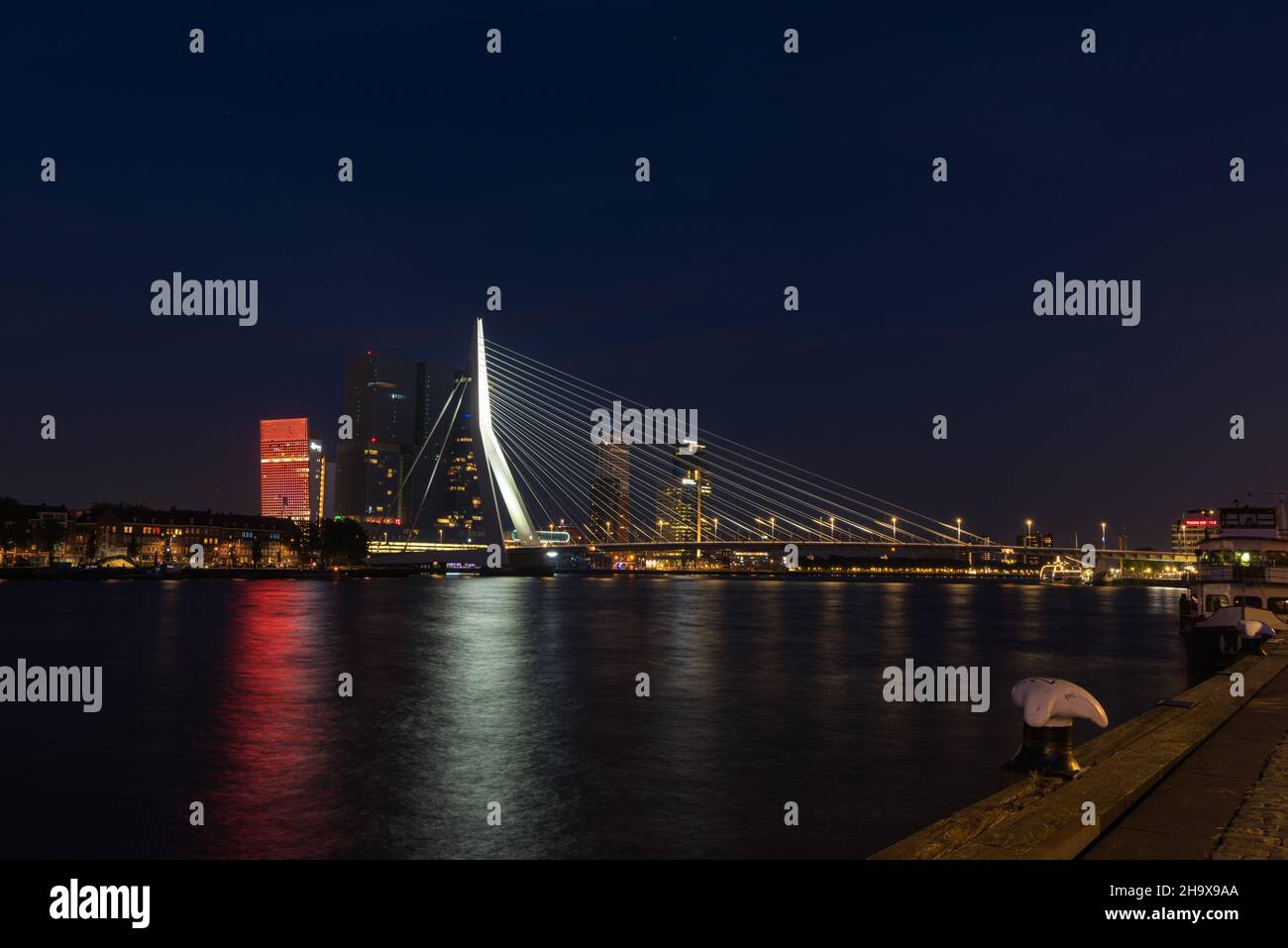 Erasmus Bridge Construction