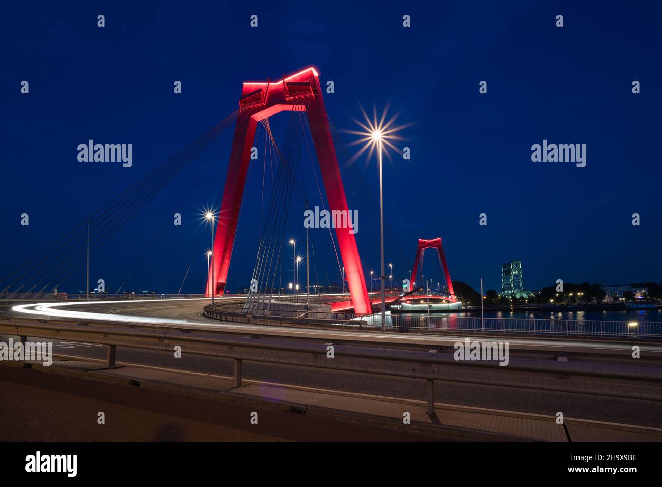 Red pylons hi-res stock photography and images - Alamy