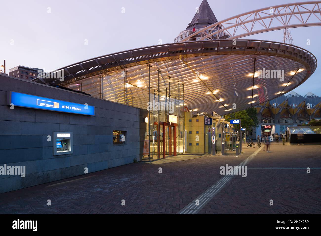 Rotterdam metro construction hi-res stock photography and images - Alamy