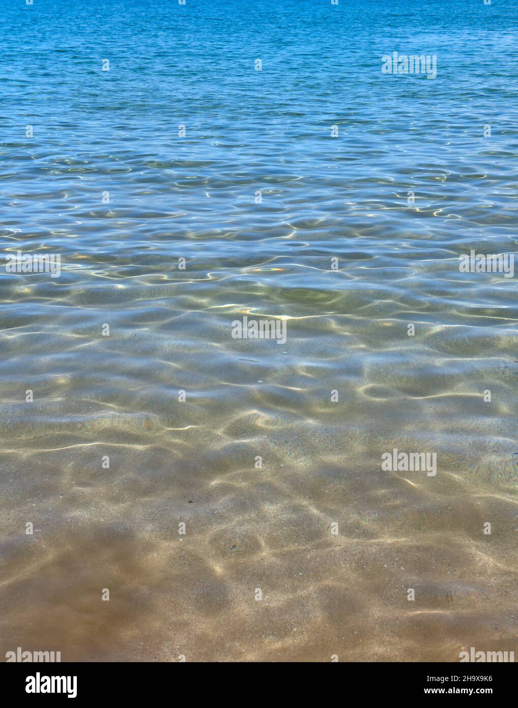 Calm sea water surface texture with splashes and waves. Abstract nature ...
