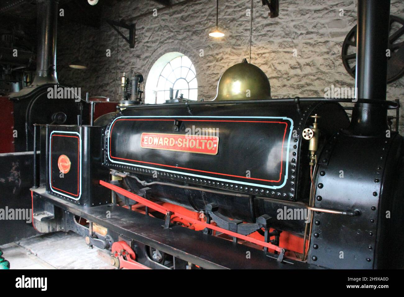 railway station, Beamish Museum, County Durham, England Stock Photo - Alamy