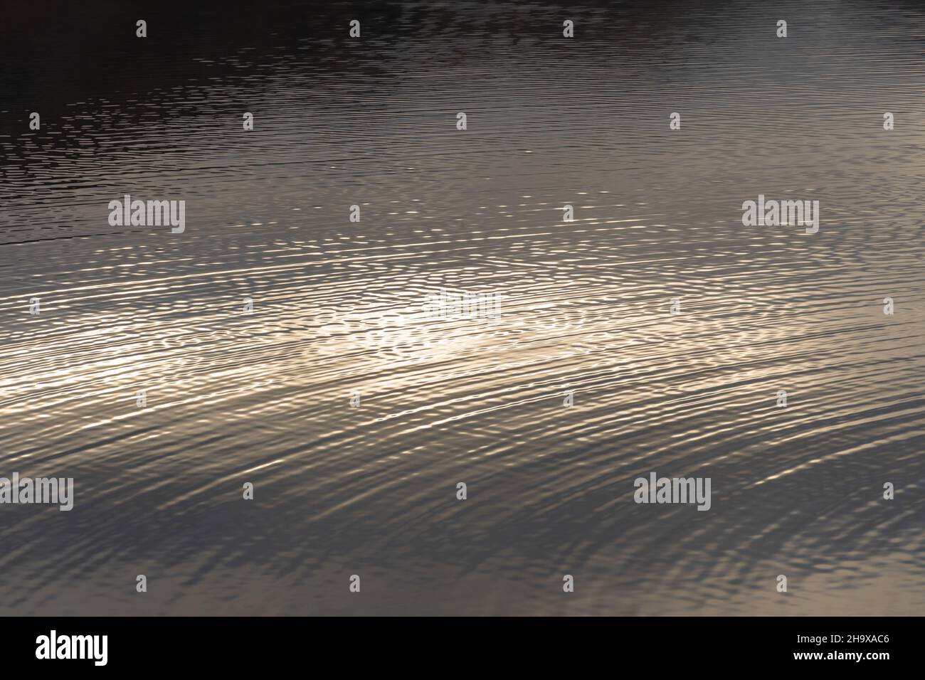 Ripples on water surface of a lake, Abstract pattern background Stock ...