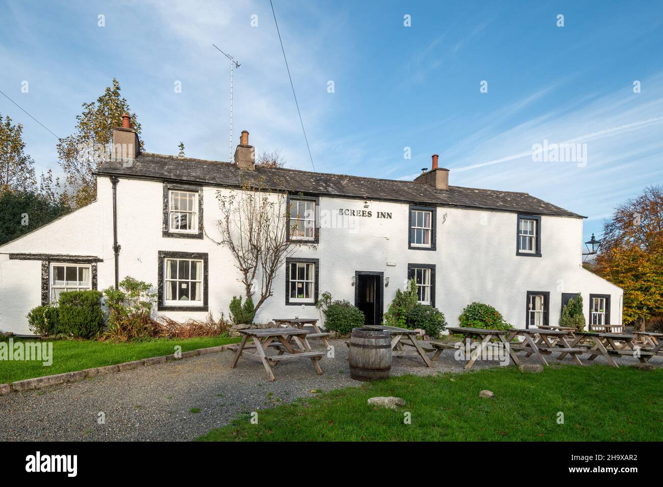 The Screes Inn in Nether Wasdale, Seascale, Cumbria. A pub and hotel in ...