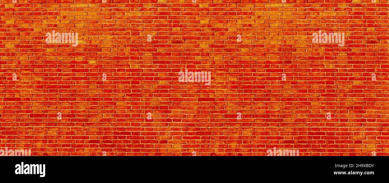 red old high-quality brick wall as a background for your design Stock ...