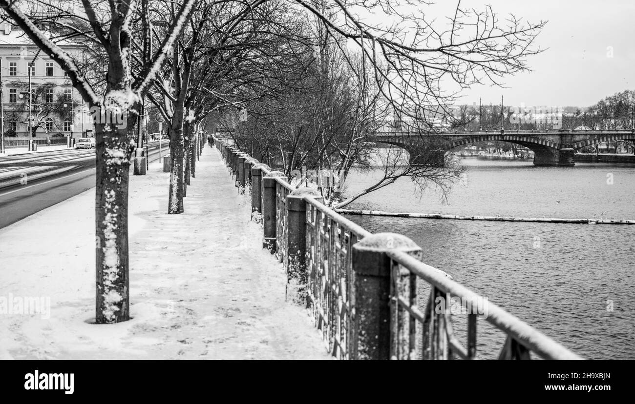 Road embankment Black and White Stock Photos & Images - Alamy