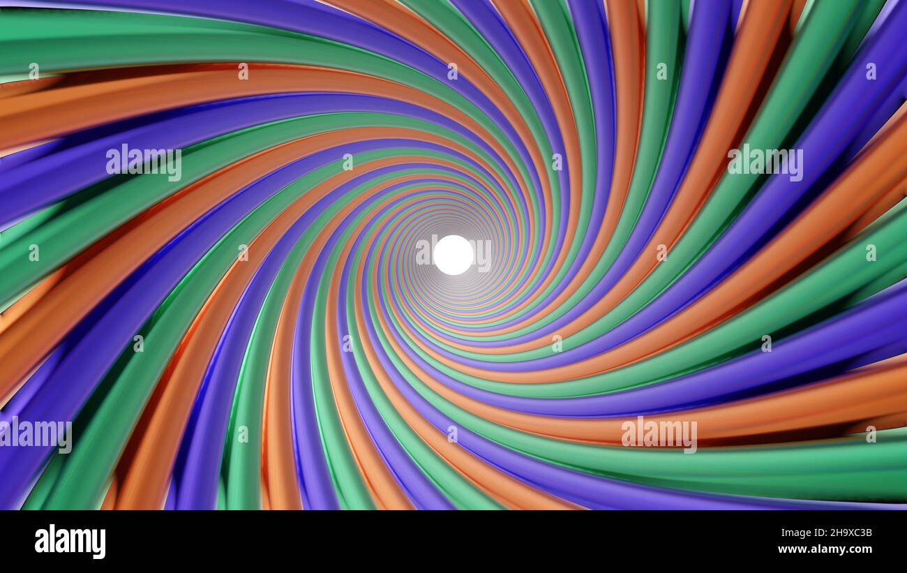 Swirl, vortex background. Rotating 3d spiral Stock Photo - Alamy