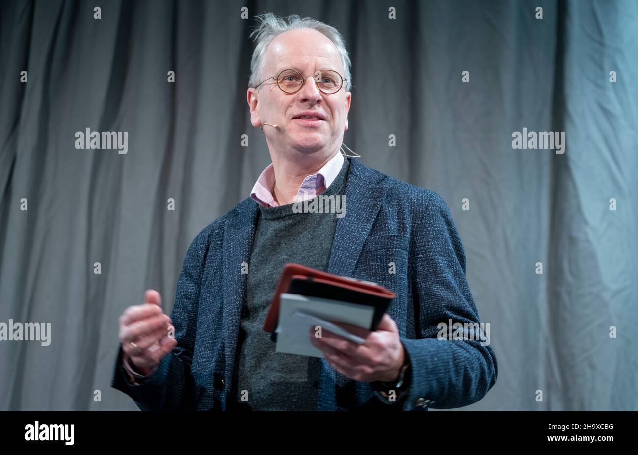 Oslo 20211208.Philosopher Henrik Syse during the launch of the Nobel ...