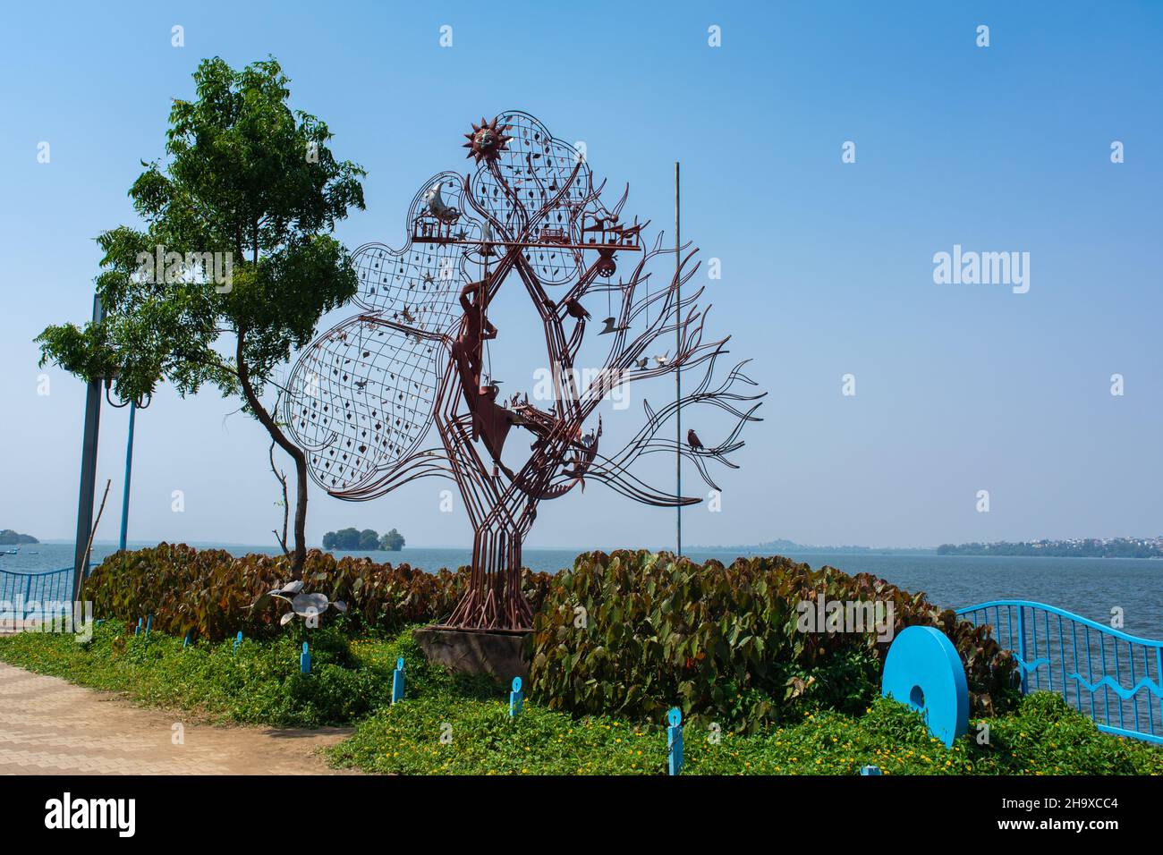 Beautiful view of Upper lake, Bhopal, Madhya Pradesh, India Stock Photo ...