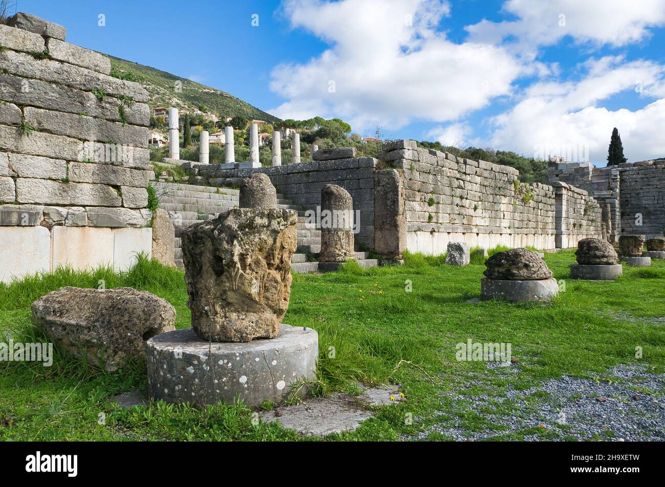 Ancient Greece. Ancient Messene, one of the most important cities of ...