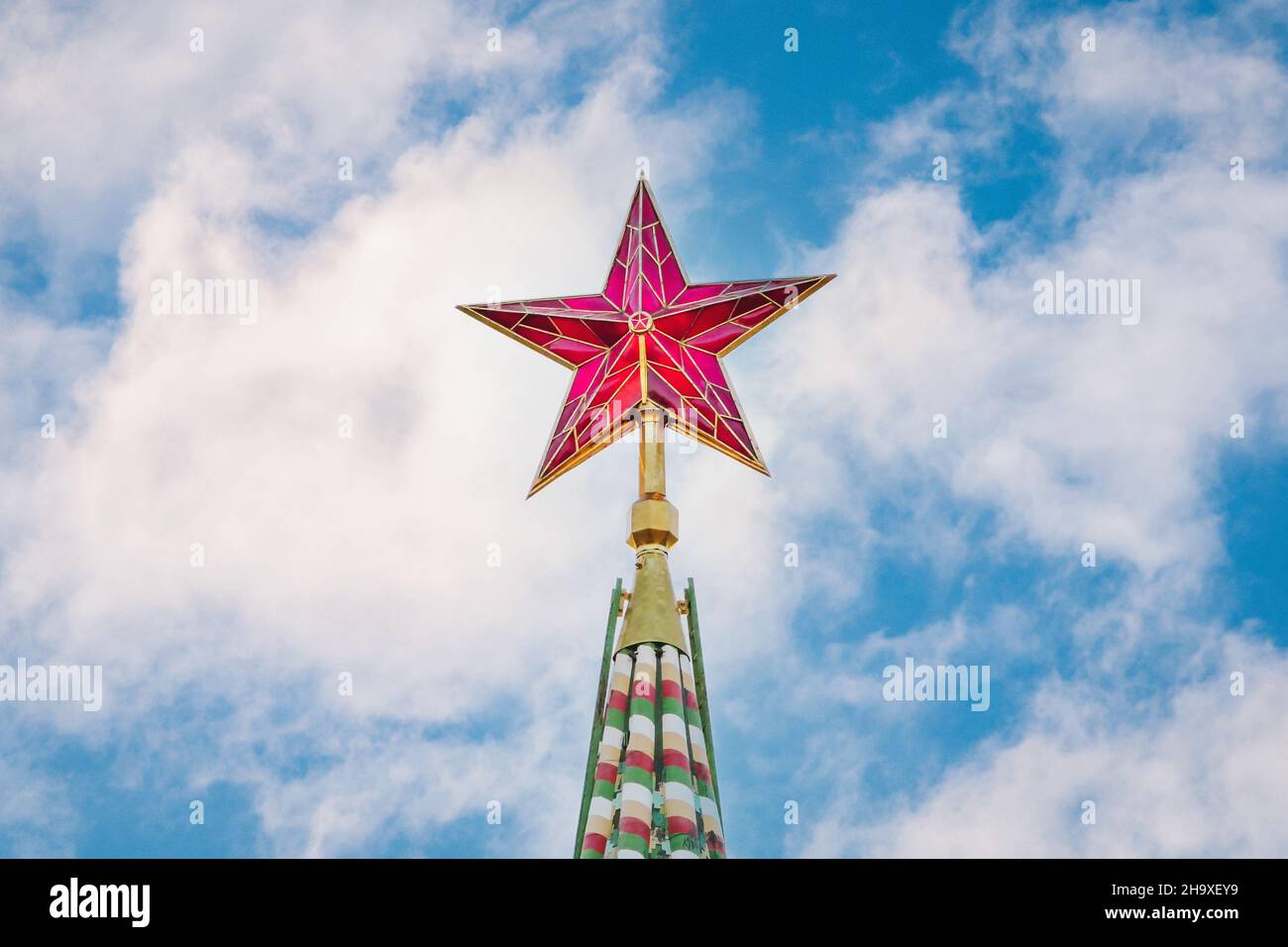 Russia red star hi-res stock photography and images - Alamy