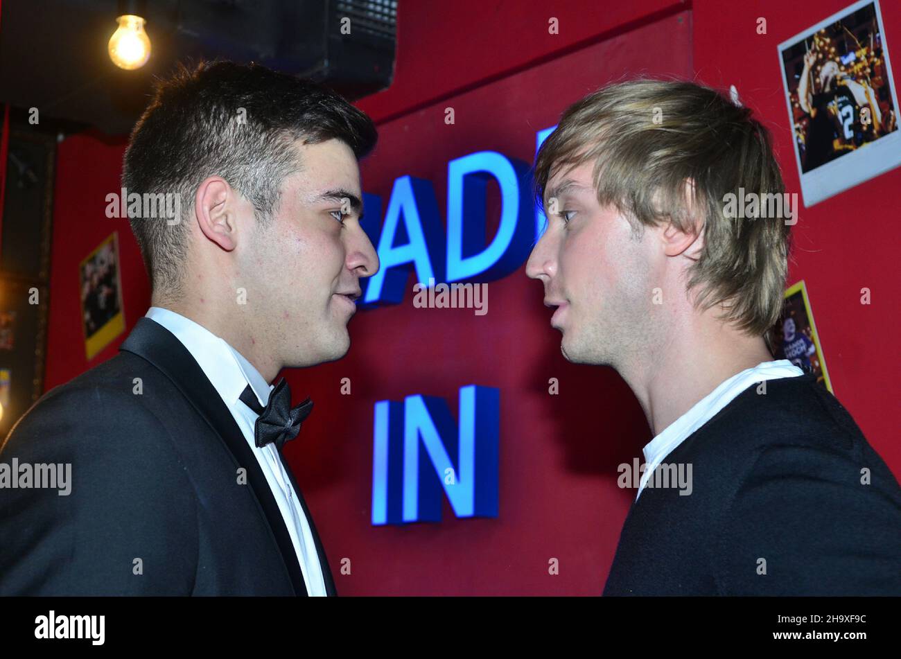 Celebrating the birthday of actor Andrei Garkunova.Hands up bar, Moscow ...