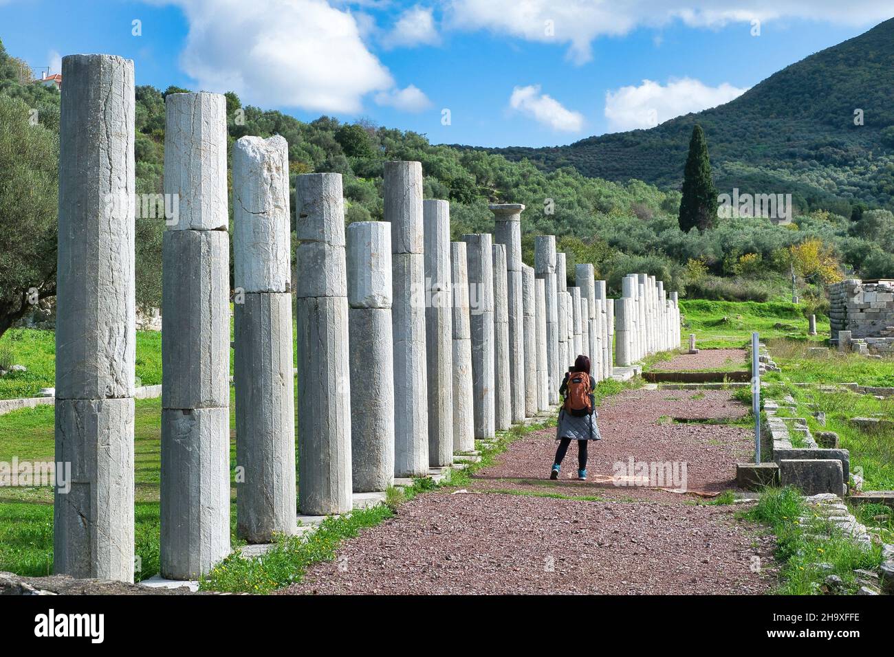 Ancient Greece. Ancient Messene, one of the most important cities of ...