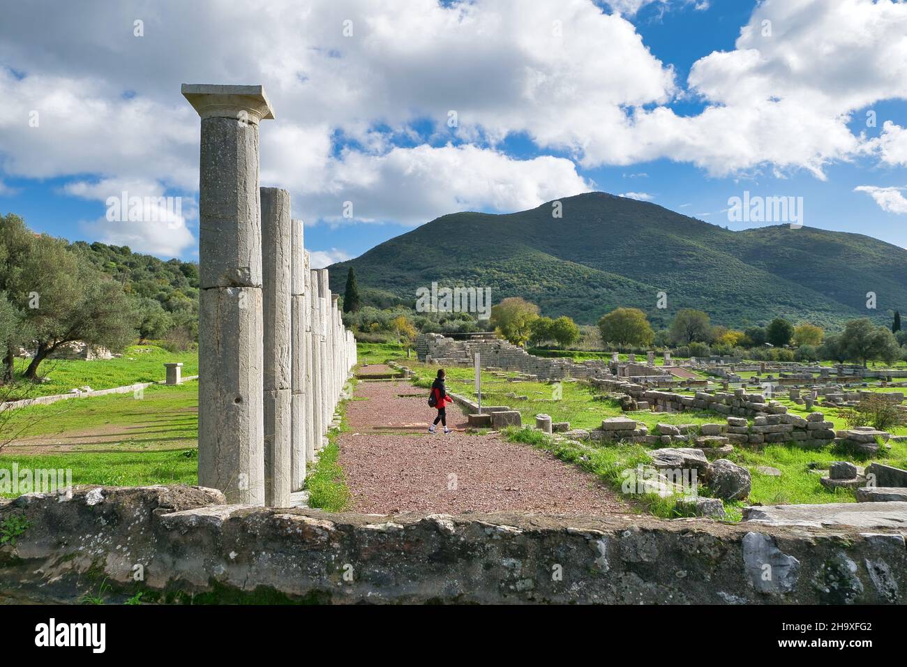 Ancient Greece. Ancient Messene, one of the most important cities of ...