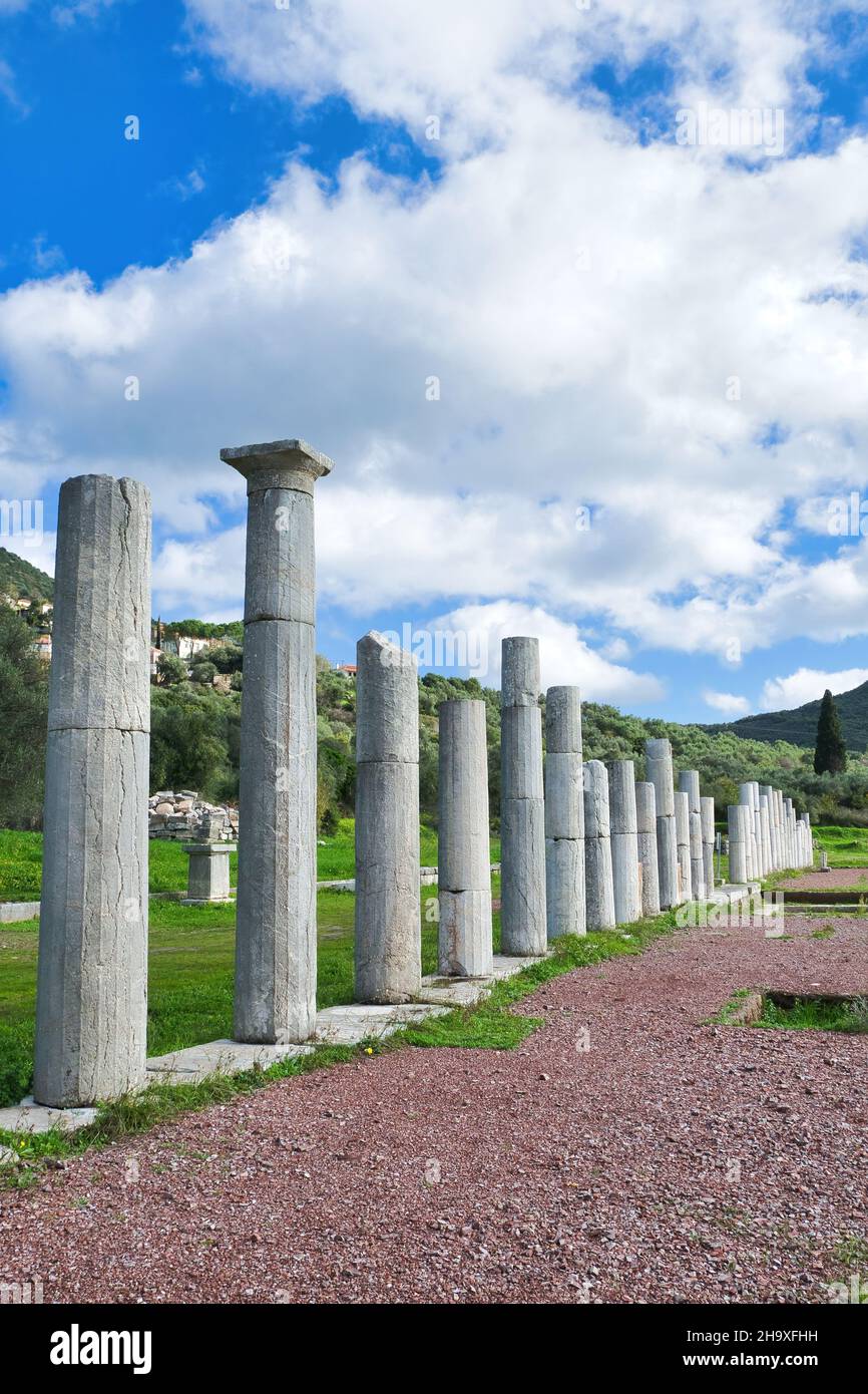 Ancient Greece. Ancient Messene, one of the most important cities of ...