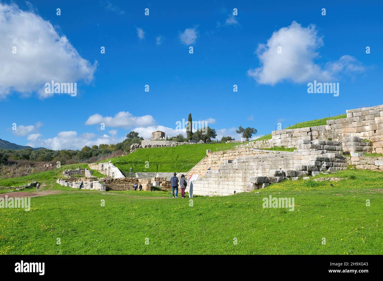 Ancient Greece. Ancient Messene, one of the most important cities of ...