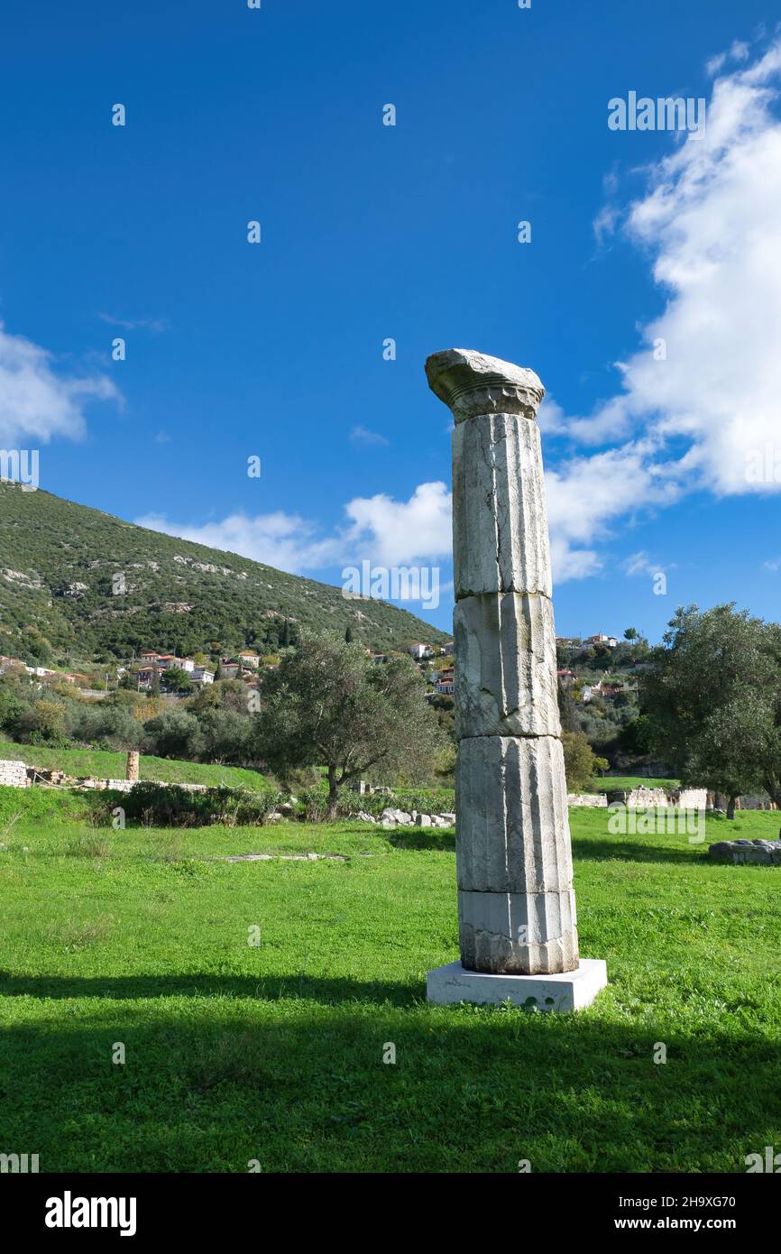 Ancient Greece. Ancient Messene, one of the most important cities of ...