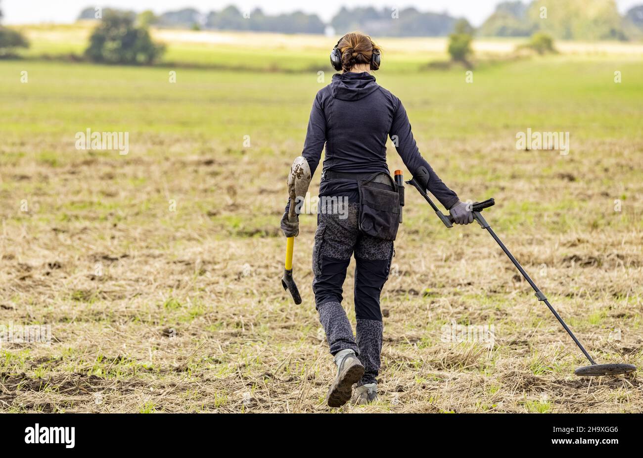 Detectorists field hi-res stock photography and images - Alamy