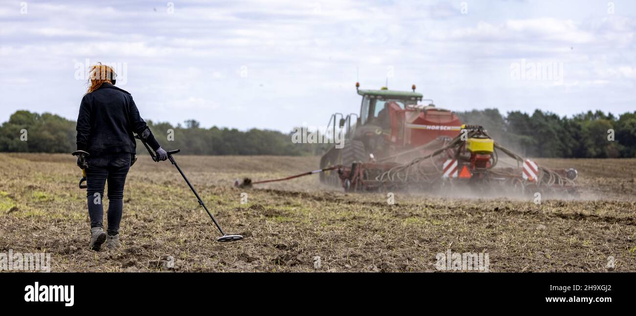 Detectorists field hi-res stock photography and images - Alamy