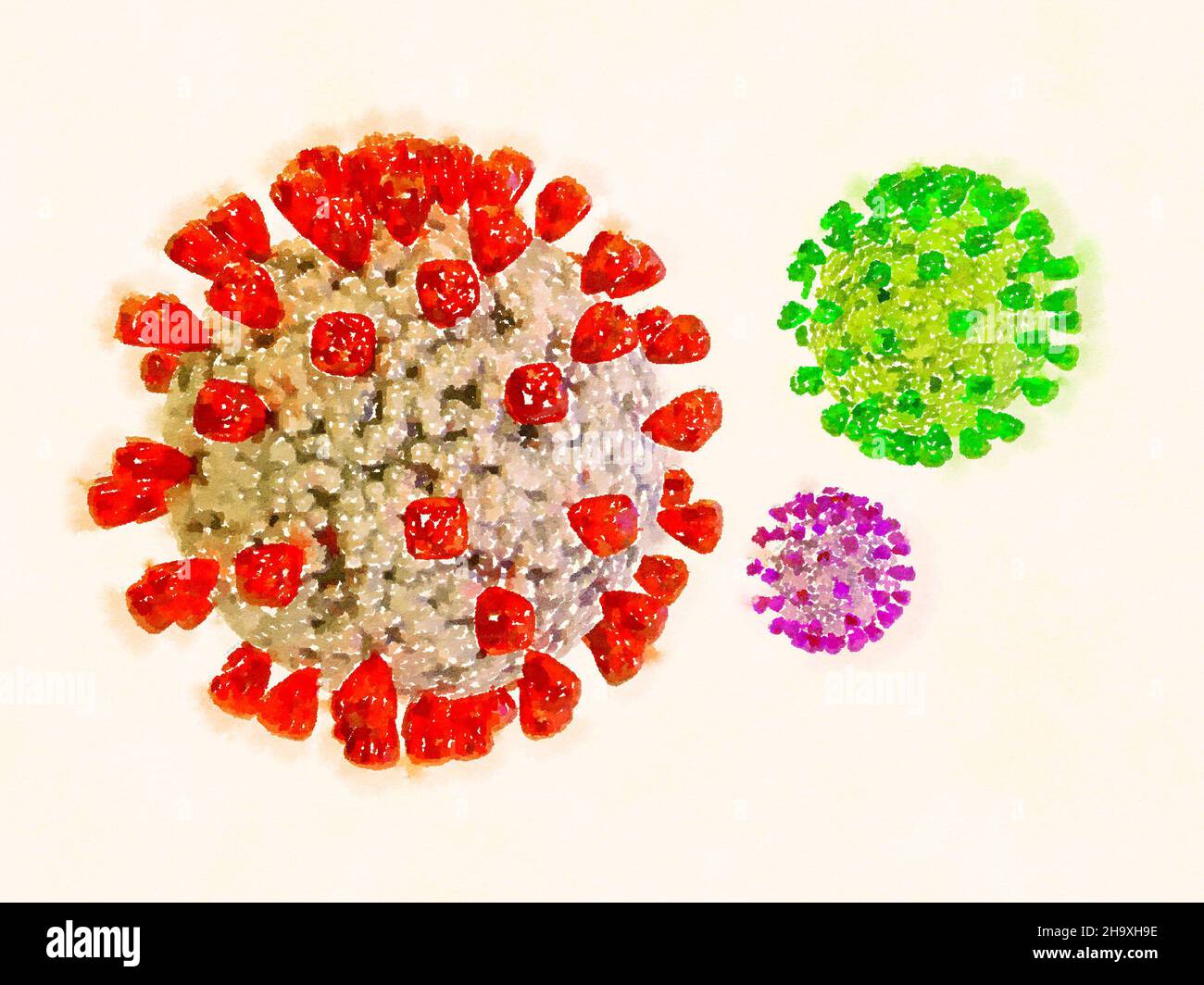Covid-19, Variants, Alpha, Beta, Gama, Delta, Omicron, Virus ...