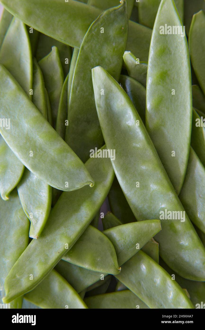 Mange tout (full frame Stock Photo - Alamy