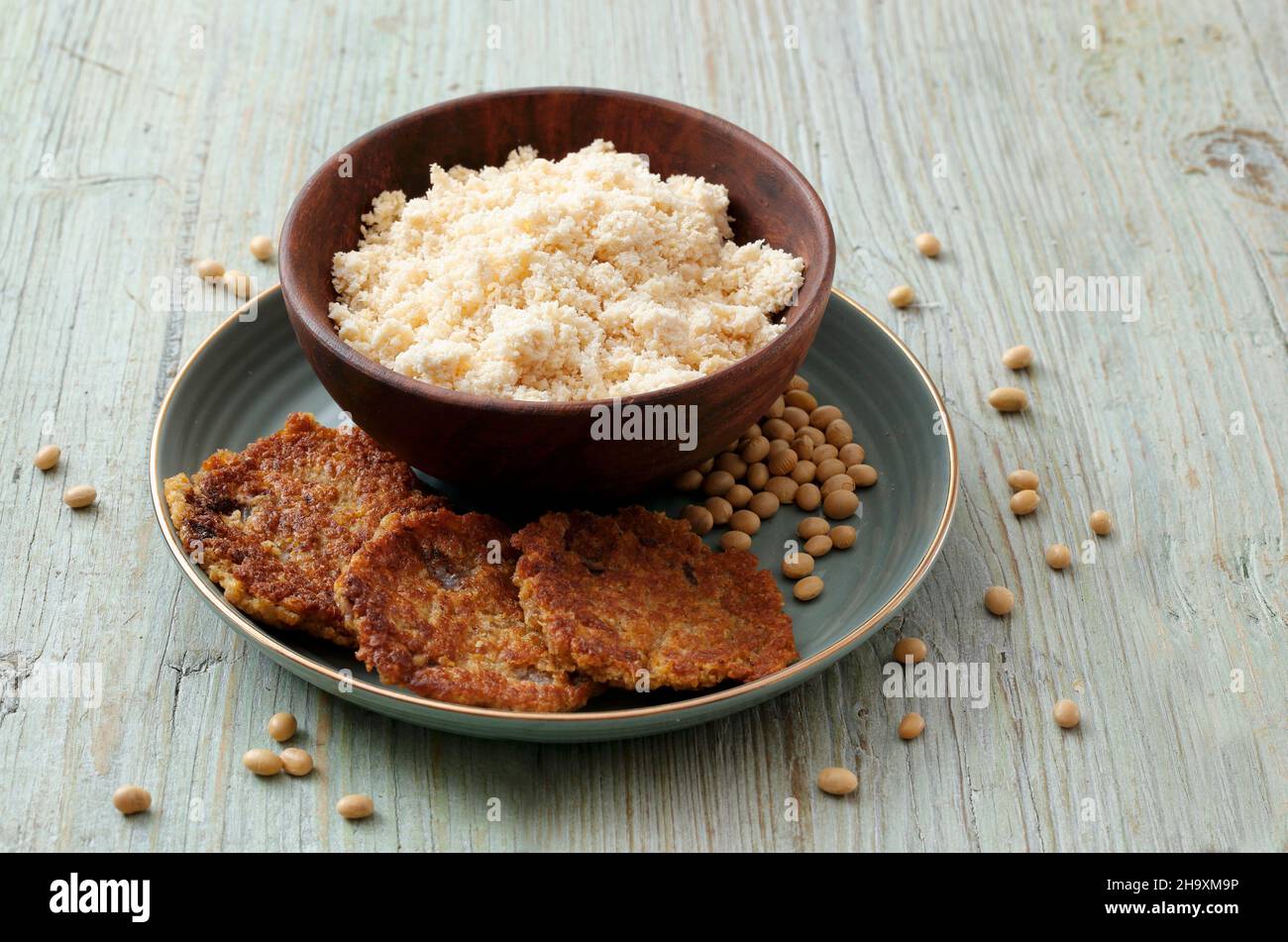 Okara (soy pulp Stock Photo - Alamy