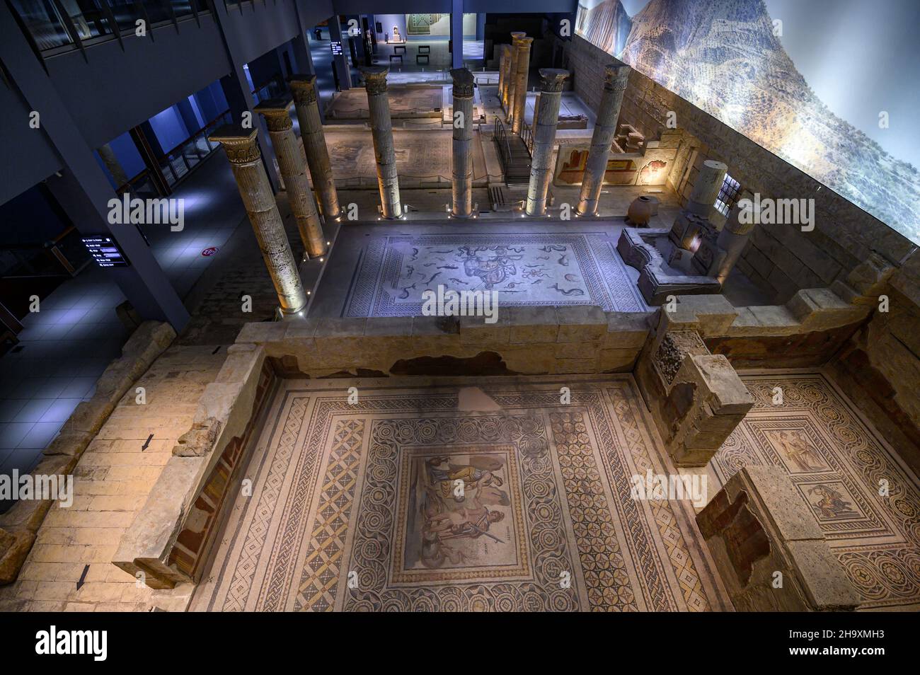 Zeugma mosaic museum hi-res stock photography and images - Alamy