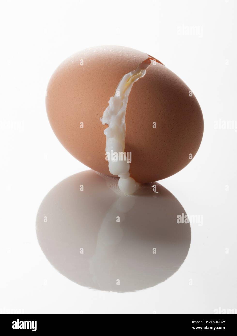 A split boiled egg Stock Photo - Alamy